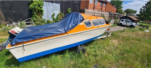 Microplus 501 Boat And Trailer Including Honda Outboard clean | eBay UK