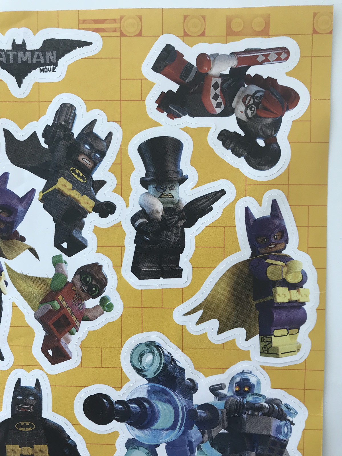 The Lego Batman Movie Target Exclusive Sticker Sheet | eBay