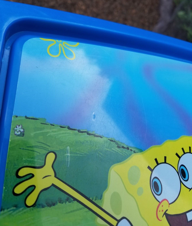 2006 SPONGEBOB SQUAREPANTS & PATRICK PLASTIC LAP DESK~FOOD/ACTIVITY ...