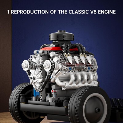 Mini V8 Engine Kits That Runs, Build Your Own Visible Car Motor (487 ...