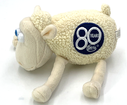 Serta 80th Anniversary Sheep Plush Curto Stuffed Animal Toy 6" | eBay