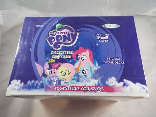 MY LITTLE PONY, EQUESTRIAN ODYSSEYS STARTER BRICK OF 8 THEME DECKS | eBay