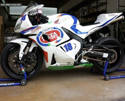 Honda CBR600RR 2008-2012 simulated WSBK style Headlight Decals stickers ...