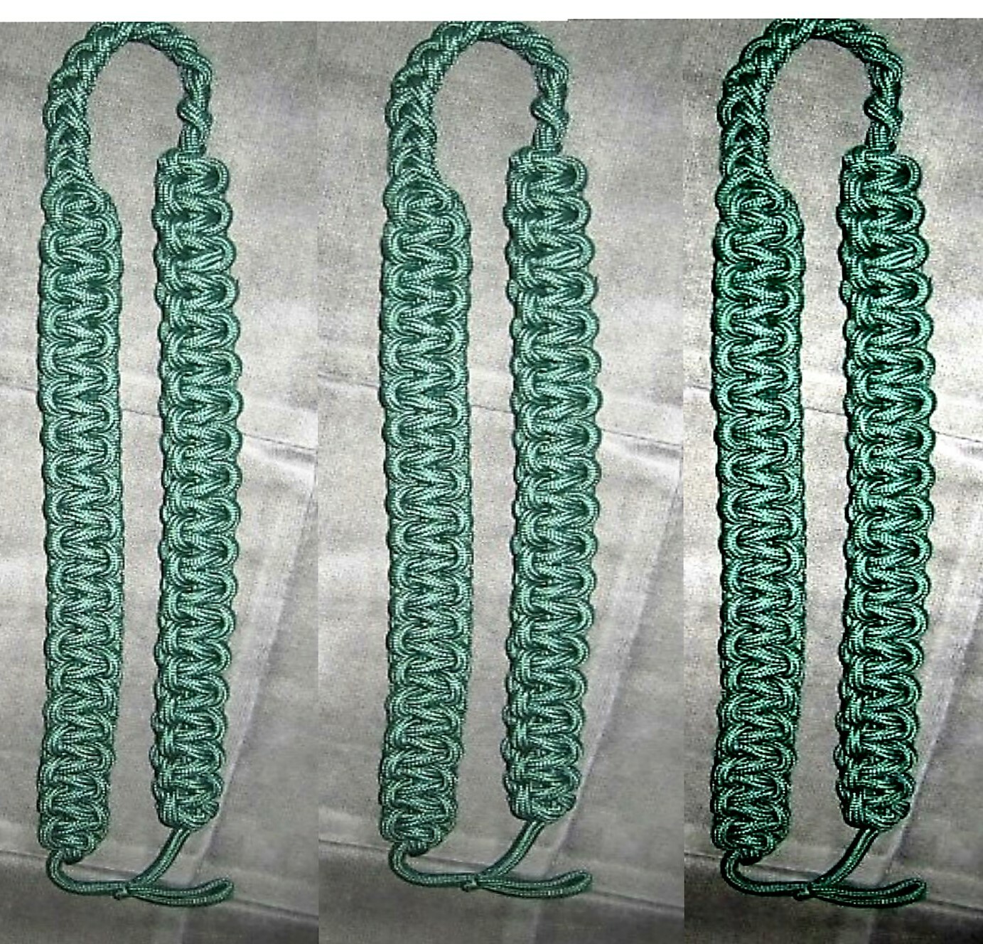 U.S. ARMY SHOULDER CORD NO. 2723 INTERWOVEN ONE COLOR THICK AUTHENTIC ...