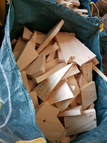 Firewood offcuts timber wood hardwood & softwood | eBay UK