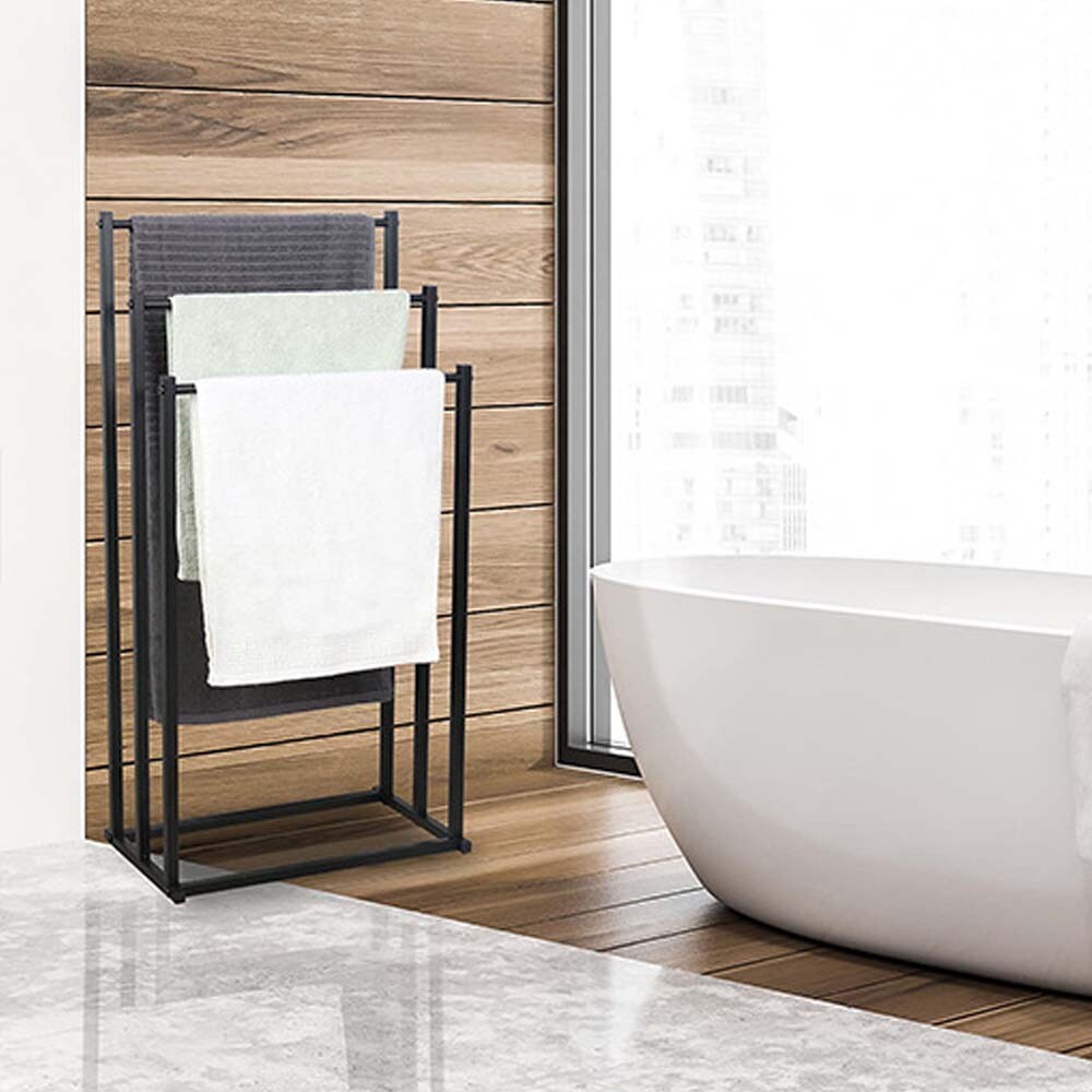 Free Standing Bathroom Towel Racks Free Standing Towel Rack | Palm