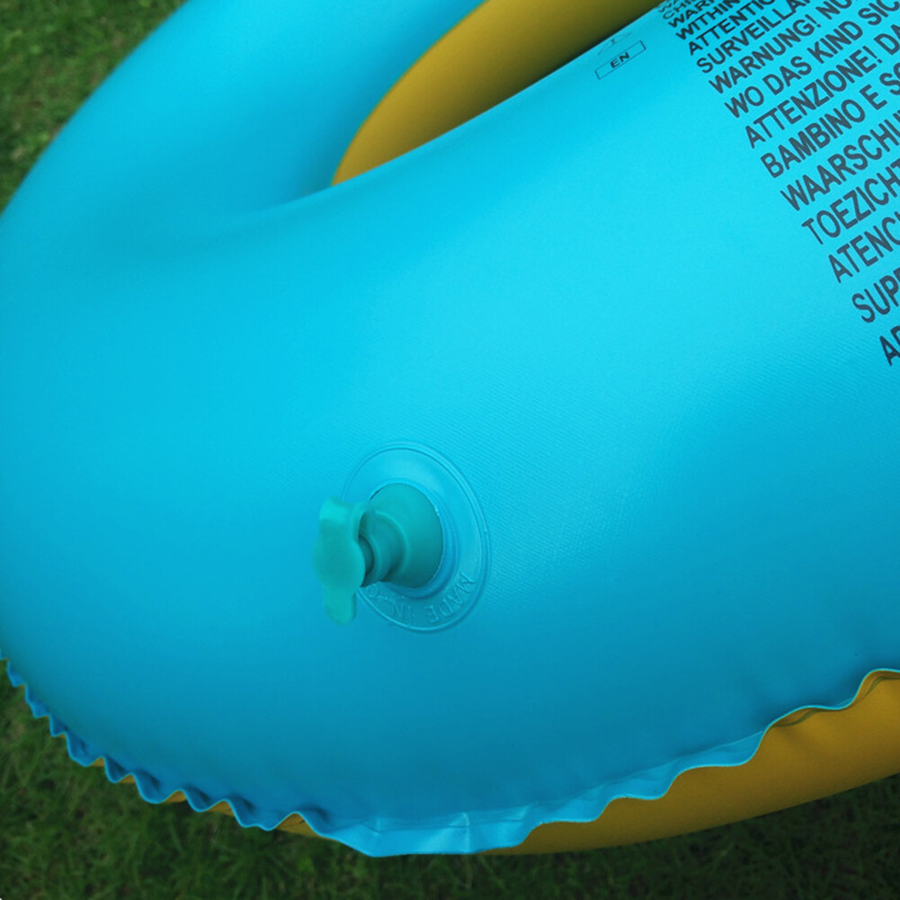 Adult Kids Letter Inflatable Swim Ring Thickened Pool Sea Float Circle ...