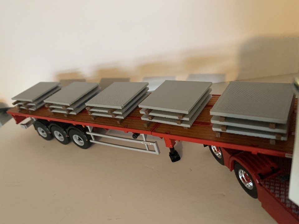 1.50 Scale Stelcon Plate Precast Concrete Slab Truck Lorry Load For Wsi ...