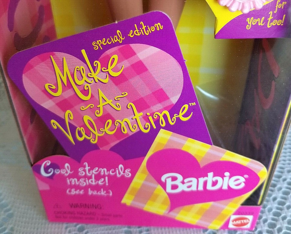 * Special Edition VALENTINE Barbie and MAKE A VALENTINE Barbie | eBay