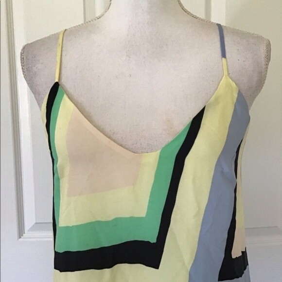 Anthro Maeve Color Block Maxi Dress Size XS | eBay