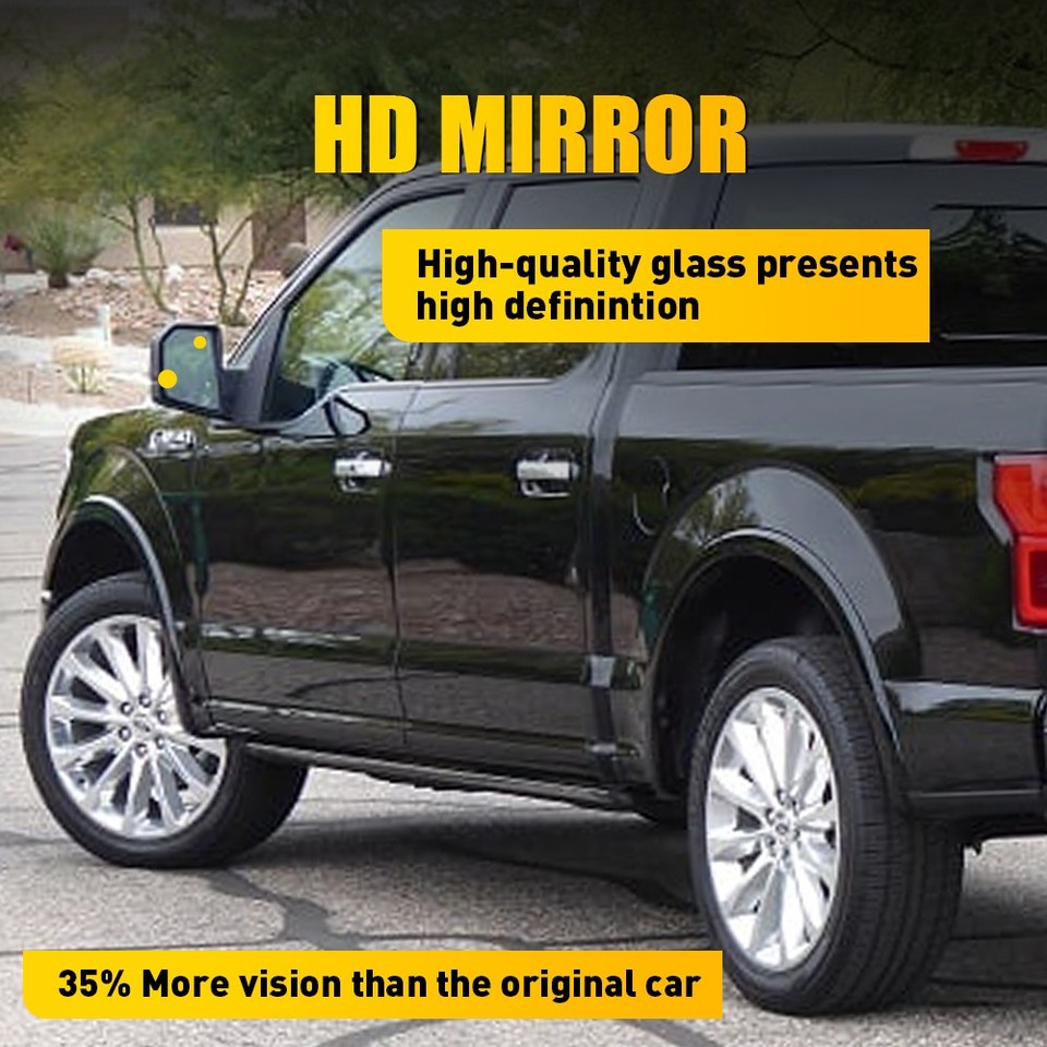 Fit 2015-20 Ford F-150 w/ Memory Blind Spot Power Heated Mirror Driver ...