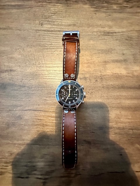 Hemel HFT20 Men's Chronograph Watch Vk64 Meca-quartz Type 20 GMT Bezel ...