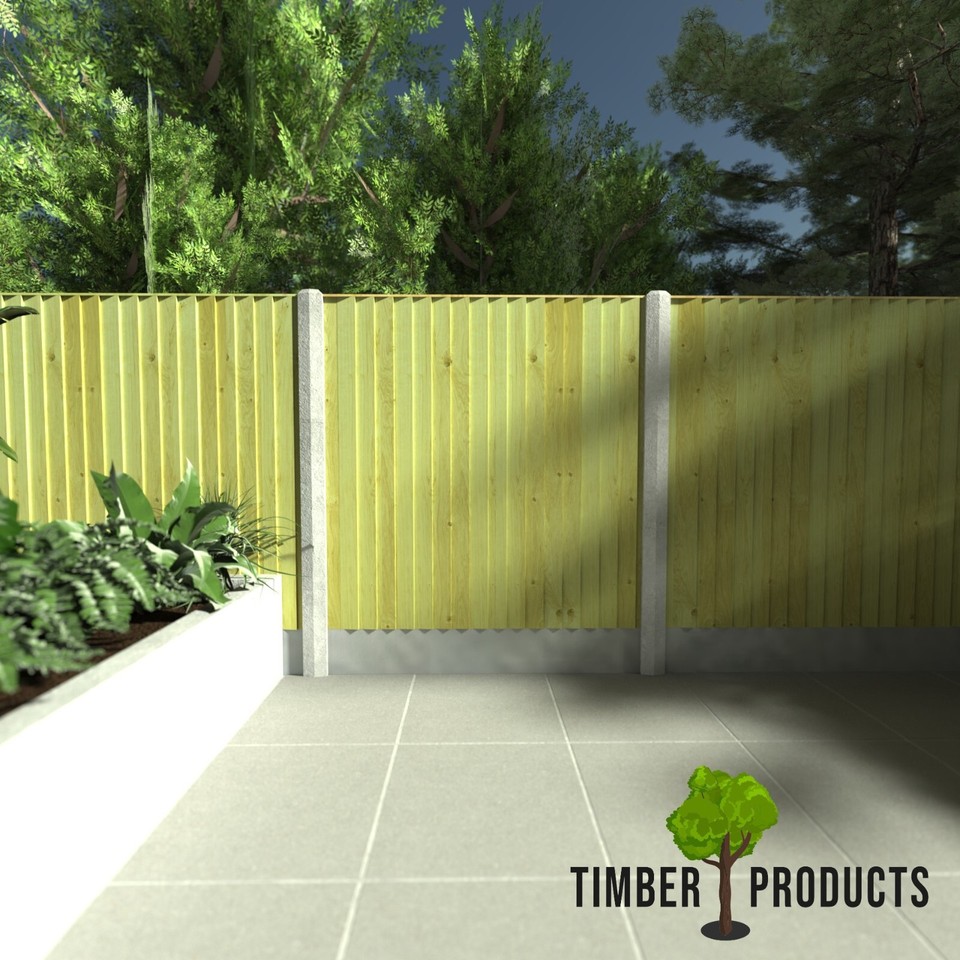 6 x 6 Feather Edge Panels Heavy Duty Garden Fence Panel 6x6 Pressure ...