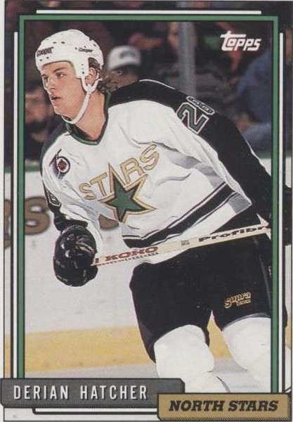1992-93 Topps - #405 Derian Hatcher for sale online | eBay