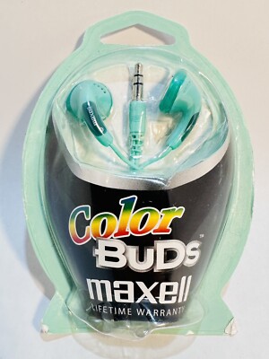 Maxell Color Buds CB-green 190543 | eBay