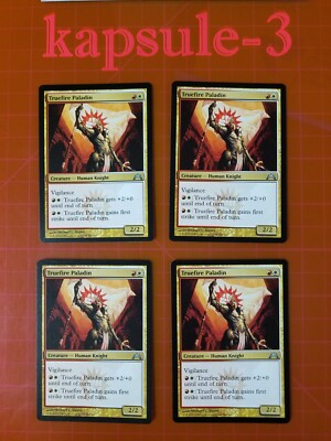 4x Truefire Paladin | Gatecrash | MTG Magic Cards | eBay