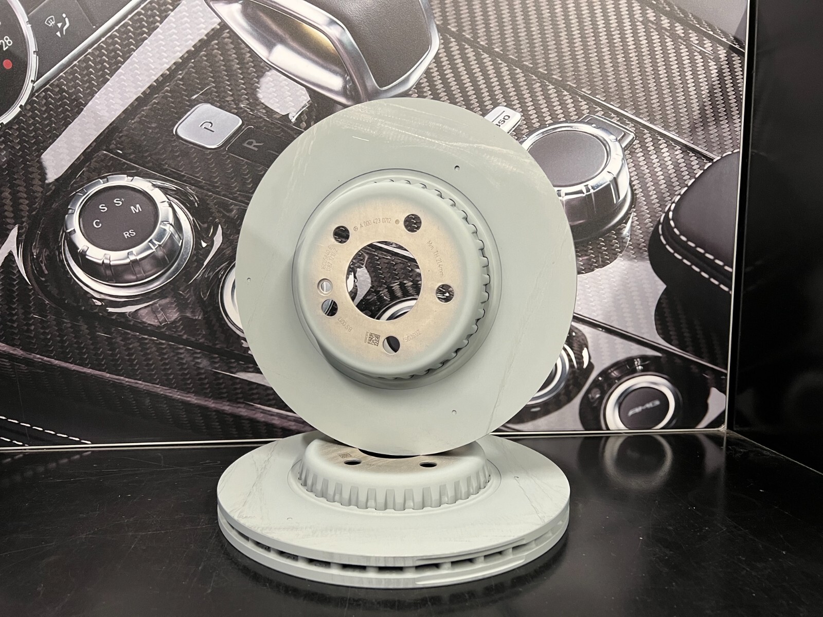 Genuine Mercedes-Benz 253 GLC REAR Bonded Brake Discs X2 A0004230712 ...