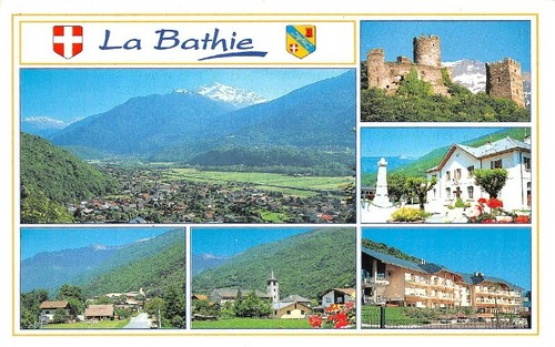 La Bathie - IN Tarentaise - View General, The Castle Of Chantemerle ...