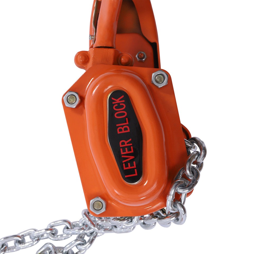 0.75T Chain Hoist Chain Ratchet Lever Block Chain Hoist Come Along Lift ...