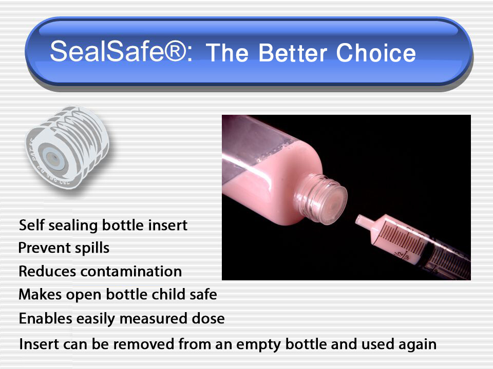 3 SealSafe Bottle adapters - for 28 mm medicine bottles & 5 ml medicine syringe | eBay