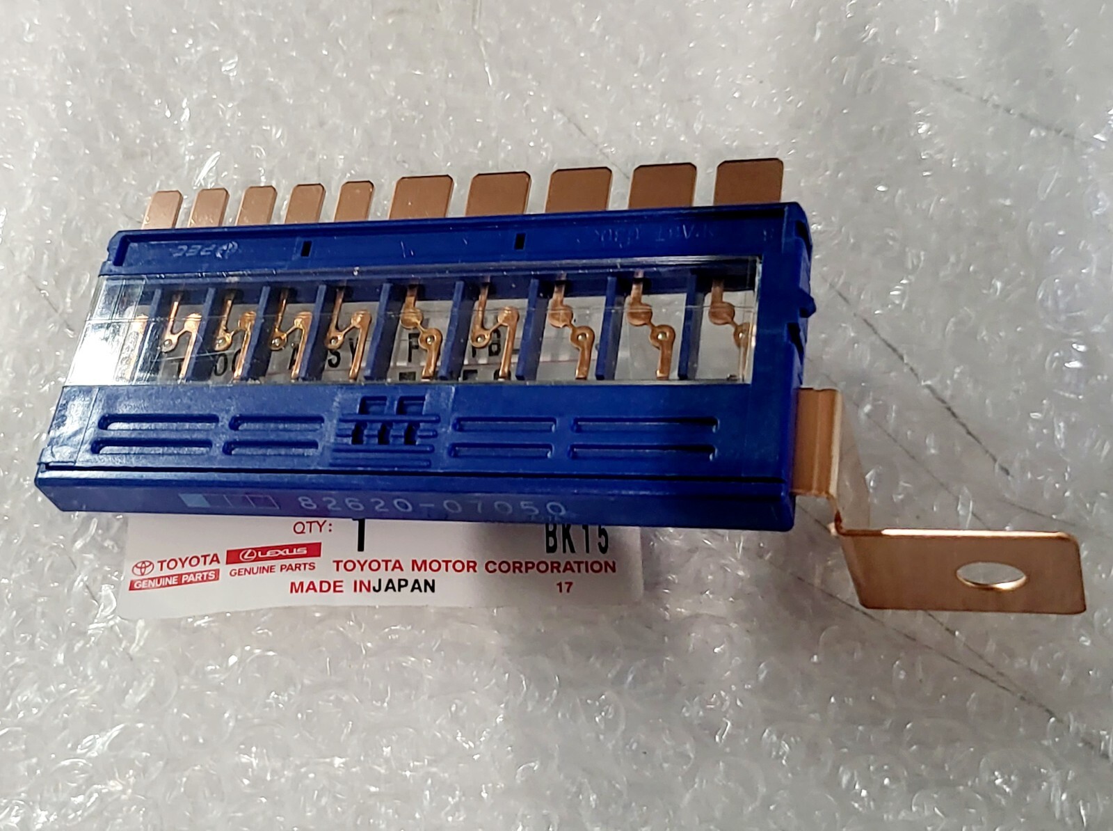 07-11 NEW TOYOTA CAMRY BLUE FUSIBLE LINK BLOCK 2007 2008 2009 2010 2011 ...