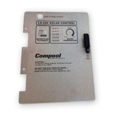 Pentair Compool LX-220 BEZEL Replacement Solar Control Panel | eBay