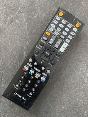ONKYO RC-898M GENUINE REMOTE TX-NR5008 TX-NR709 TX-NR646 CLEANED TESTED ...