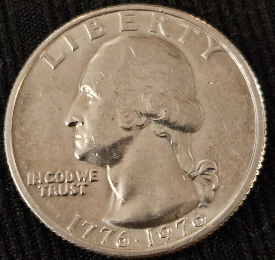 1776-1976 Rare Bicentennial Quarter, No Mint Mark, DDO. Beautiful Coin ...