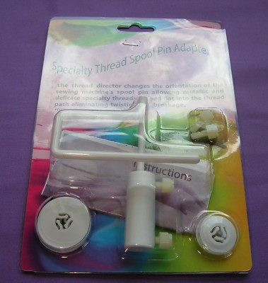 SPECIALTY & METALLIC THREAD SPOOL PIN ADAPTER FITS MOST MACHINES | eBay