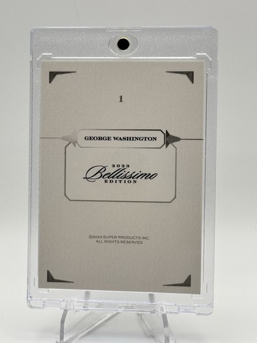 2023 Bellissimo Edition #1 George Washington 67/99 | eBay