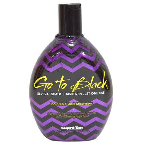 Supre Tan Go To Black Incredible Dark Maximizer Tanning Lotion 12oz | eBay
