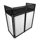 Gorilla DBS Lite Home DJ Disco Booth Stand System inc Shelf & Lycra ...