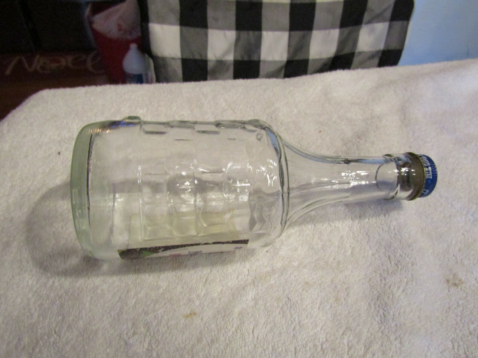 Vintage Mogen David Pint Concord Wine Glass Bottle Kosher Passover Star ...