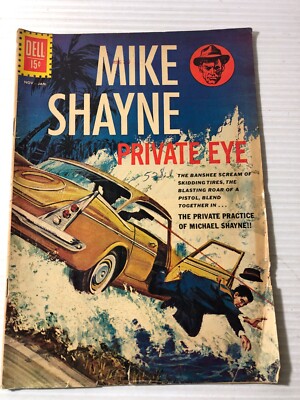 b MIKE SHAYNE Private Eye Comic Book #1 1962 Dell | eBay