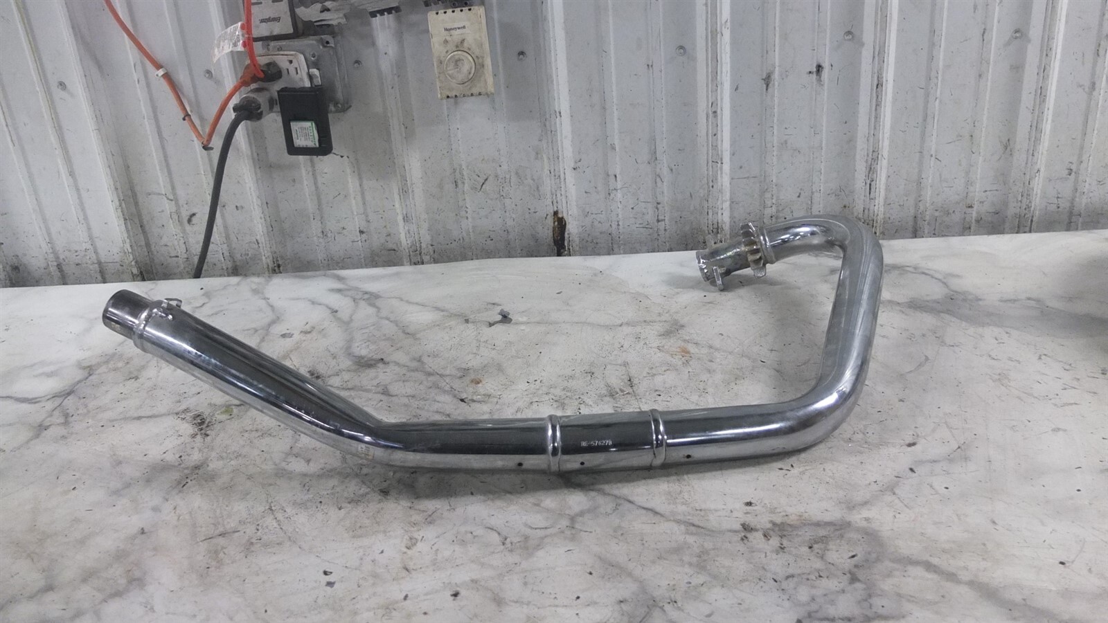 21 Royal Enfield INT650 INT 650 Interceptor Muffler Exhaust Header Pipe ...