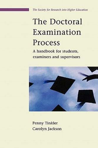 The Doctoral Examination Process: A Handbook for Students, Examiners and: New 9780335213054 | eBay