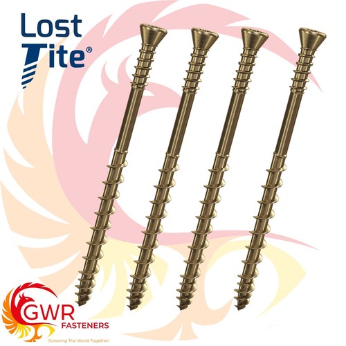 TONGUE & GROOVE FLOORING SCREWS 3.5MM LOST-TITE FIBRE WOODEN FLOOR ...