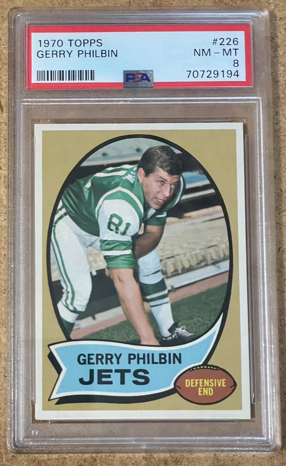1970 Topps - #226 Gerry Philbin for sale online | eBay