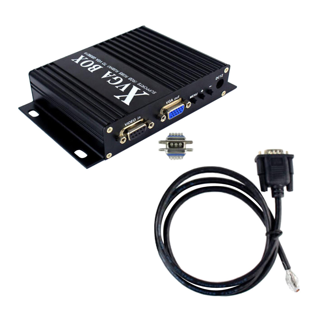 GBS8219 XVGA Box CGA EGA RGB RGBHV to VGA Industrial Monitor Converter ...