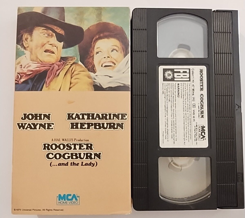 Rooster Cogburn & the Lady VHS Tape John Wayne Hepburn Western *Buy 2 Get 1 Free | eBay