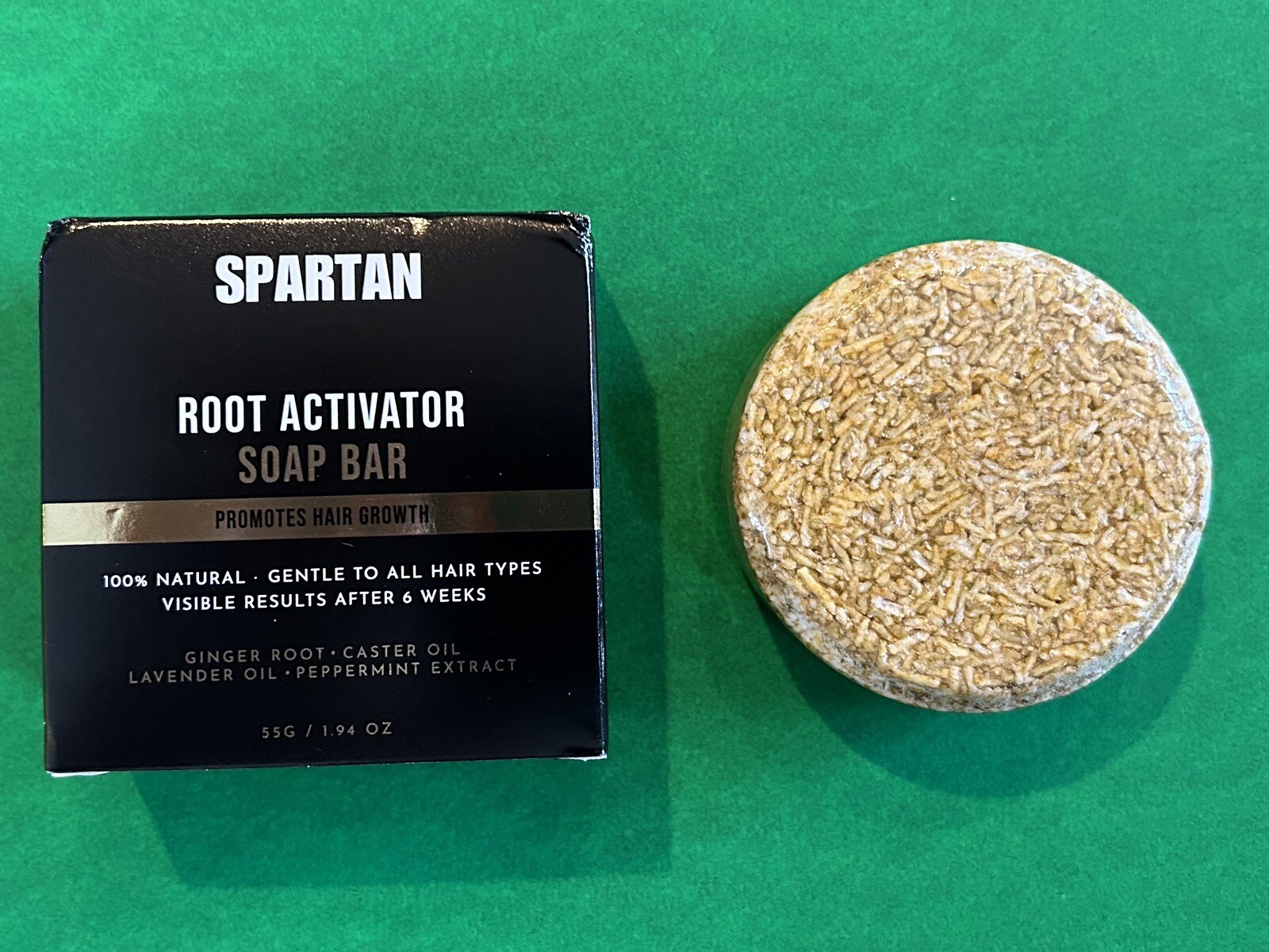 Spartan Authentic Root Activator Shampoo Bar Retail $50 Propylene Free ...