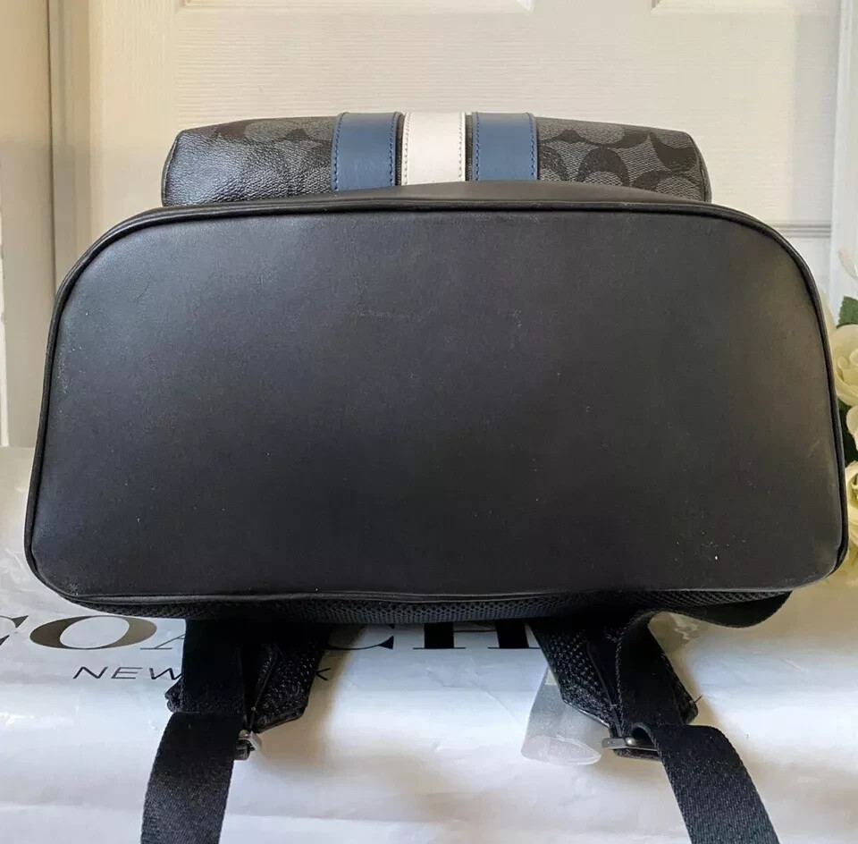 NWT coach West Backpack In Signature Canvas 3001/2736 Value $550 | eBay