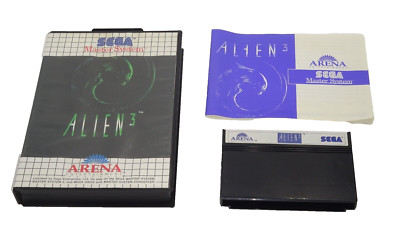 Alien 3 Sega Master System Game Complete - VGC - PAL | eBay UK