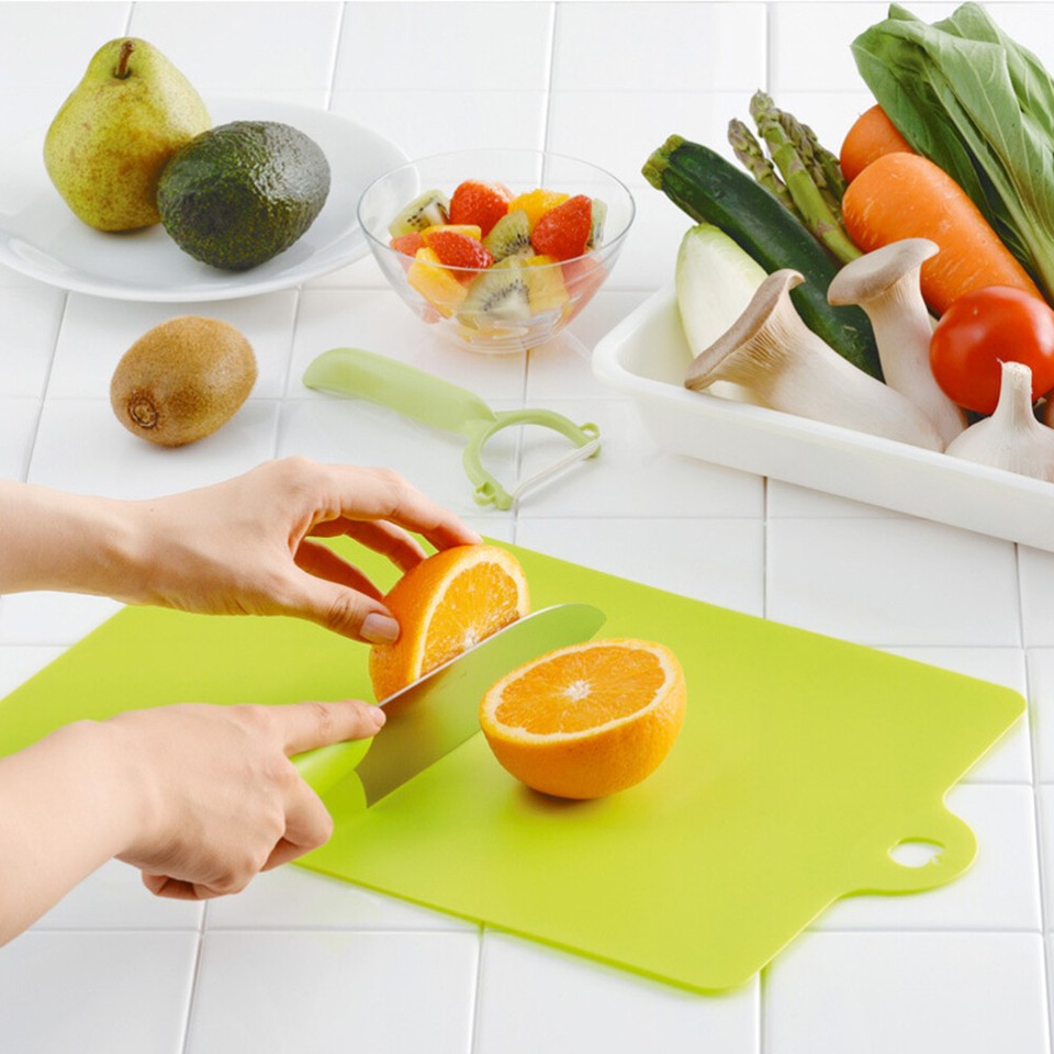 4pcs Color-Code Cutting Boards Flexible Cutting Board for Kitchen Bar ...