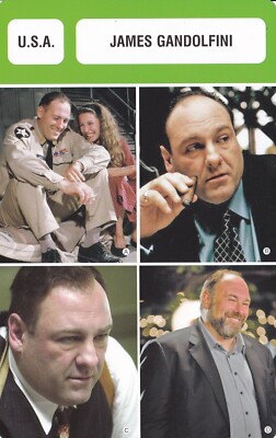 Fiche Cinéma - Acteurs - JAMES GANDOLFINI | eBay
