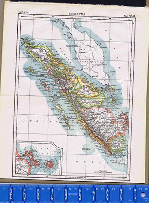 Pre-1900 - Map Indonesia - 4