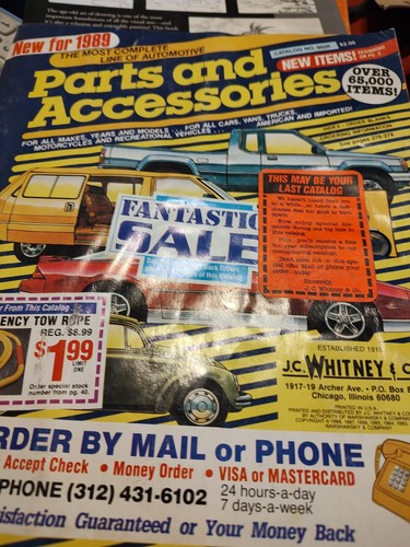 J.C WHITNEY AND CO | AUTO PARTS AND ACCESSORIES (1975) CATALOG 339 | eBay