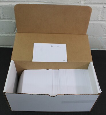 CKStamps :104 Dealer Cards - White (Box of 1000),Dimensions: 5" (W) x 3 ...