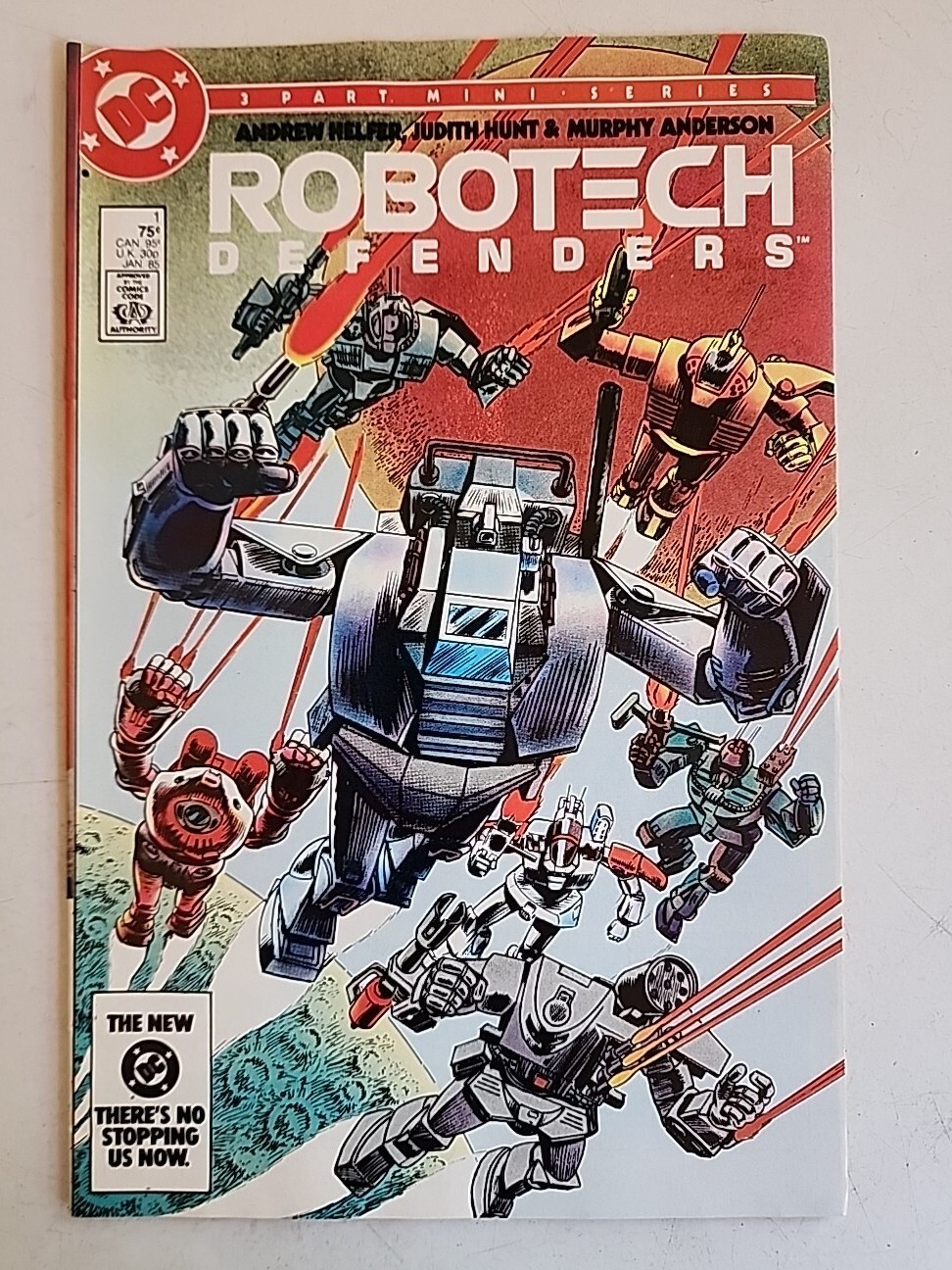 Robotech Defenders #1 DC Comics January 1985 | eBay