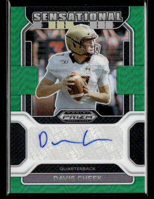 2023 Chronicles Draft Picks #SS-DCH Davis Cheek Sensational Signatures ...